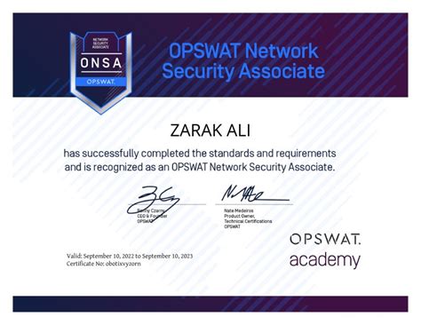 Zarak Ali Shah On Linkedin Opswat Networksecurity Cybersecurity