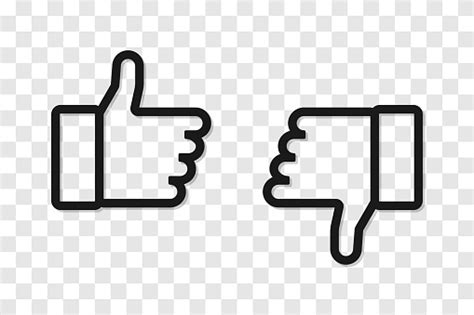 같이 엄지 손가락 위아래로 벡터 아이콘을 엄지 손가락 위로 합니다 개념 엄지 손가락을 위아래로 벡터 처럼 싫어 벡터 일러스트레이션 1위에 대한 스톡 벡터 아트 및 기타