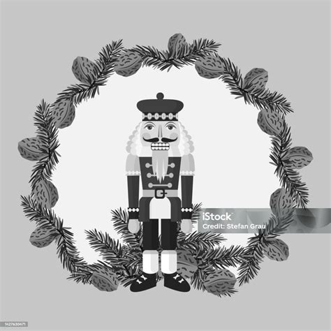 Vector Illustration Of Nutcracker Pattern Stock Illustration Download
