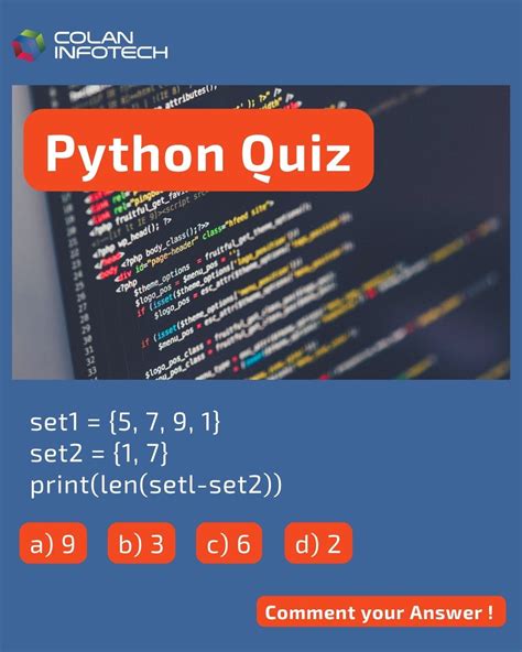 colan infotech pvt ltd pernambut vellore on linkedin pythonquiz