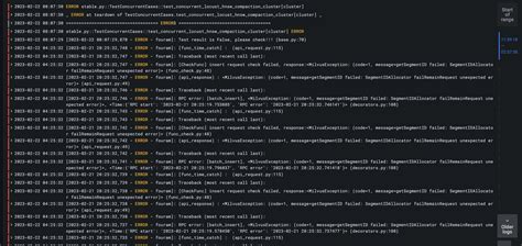 Bug Benchmark Cluster Hnsw Index Concurrent Insert Report