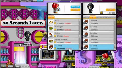 Gms V Maplestory Meso Exploit Youtube