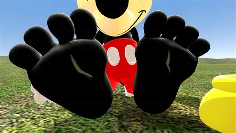 Mickey Mouse Showing His Feet 22 By Militaryrabbit On Deviantart