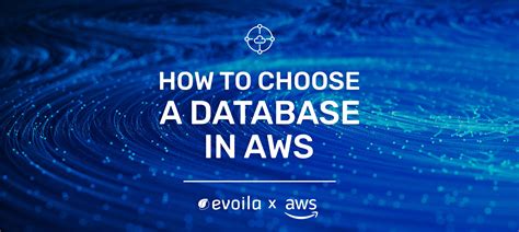 How To Choose A Database In Aws Evoila Gmbh