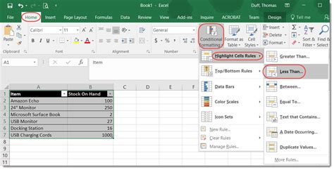 Conditional Formatting In Excel One Minute Office Magic