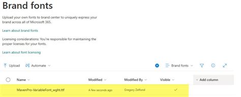 How To Create And Configure Custom Fonts In Sharepoint Sharepoint Maven
