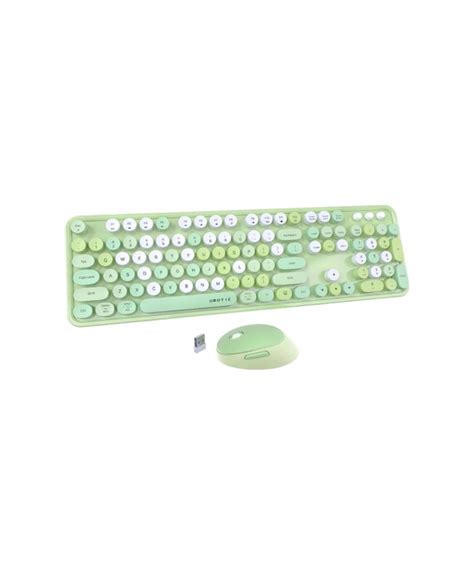 Colorful Wireless Keyboard And Mouse Combo