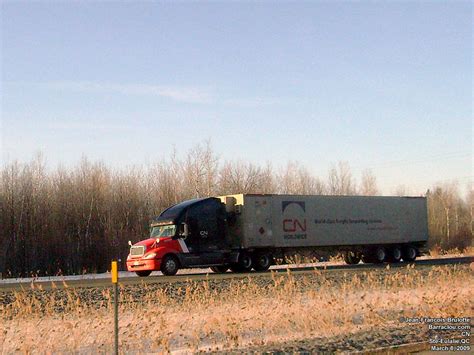 Cn Transportation Ltd Cntl Canadian National Intermodal Transports Trucks