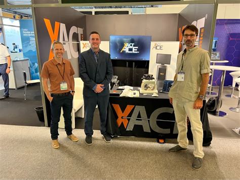 Our Amazing Team And Booth At Cirse Today Were Doing Demos Of The Xact Ace Robotic System To