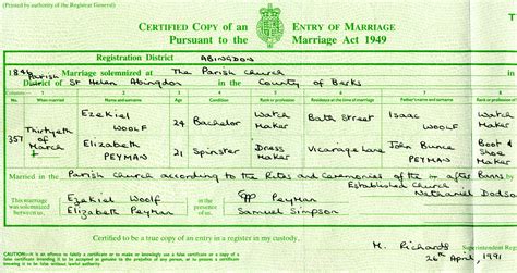 Marriage Certificate Serial Number Location Uk Lorddw