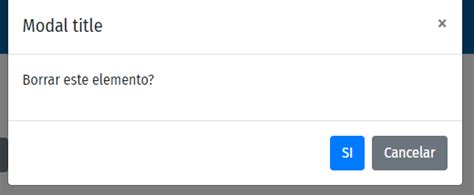 php jquery abrir modal para elimintar item stack overflow en español