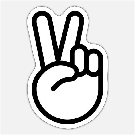 Peace Sign Stickers Unique Designs Spreadshirt