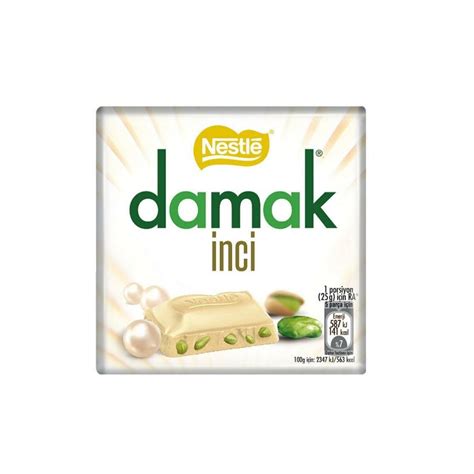 Белый шоколад Nestle ⁣damak с фисташками 63гр отзывы