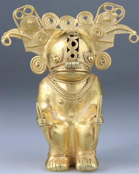 Replica Pre Columbian Style Aztec Culture Tumbaga Style Catawiki