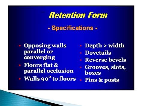 G V Blacks Classification And Class I Cavity