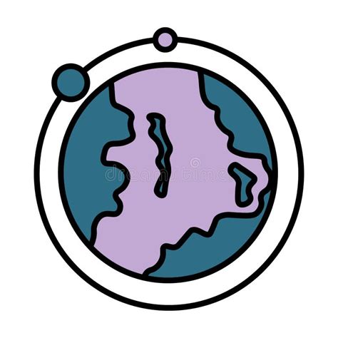 Orbit Icon Star Icon Vector Illustration Stock Image Stock Vector Illustration Of Network