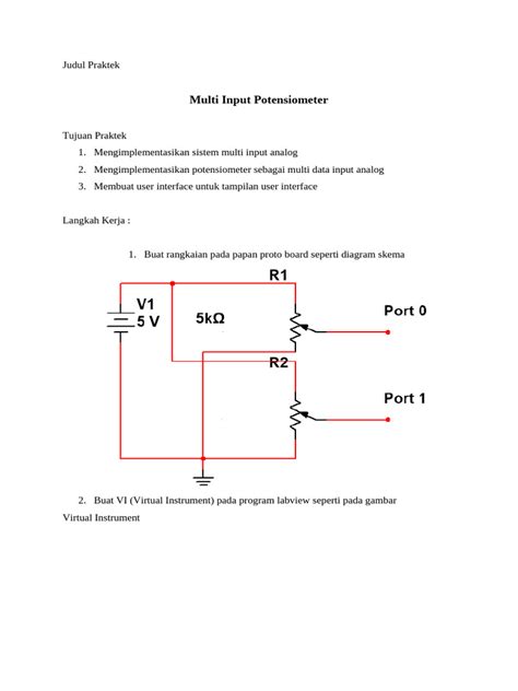 Multi Input Dengan Potensiometer Nd Pdf