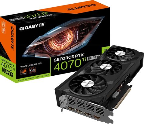 Gigabyte GeForce RTX 4070 Ti Super Windforce OC HDMI 3xDP 16GB Pris