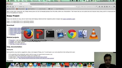 Widy Installing Python And Scapy Youtube