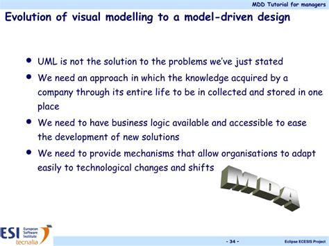 Ppt A Presentation Of Mdd Basics Model Driven Development Mdd Tutorial For Managers European