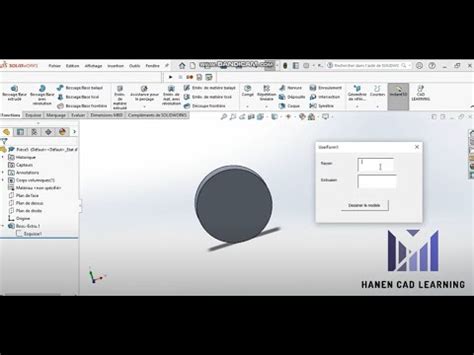 LESSON HOW TO MAKE A MACRO VBA WITH API IN SOLIDWORKS YouTube