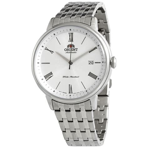Orient Classic Automatic Silver Dial Mens Watch Ra Ac0j04s10b