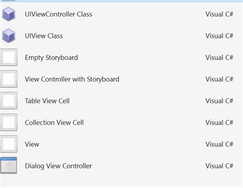 S Missing View Controller For Xamarin Ios Stack Overflow