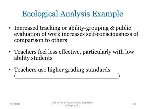 Ppt Aims Of Community Research Powerpoint Presentation Free Download