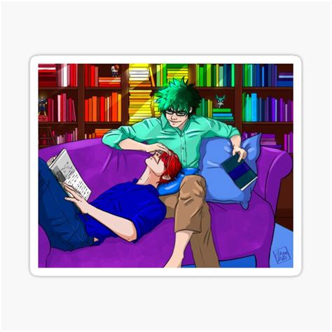 Tododeku Cuddles Sticker For Sale By Jchan Redbubble