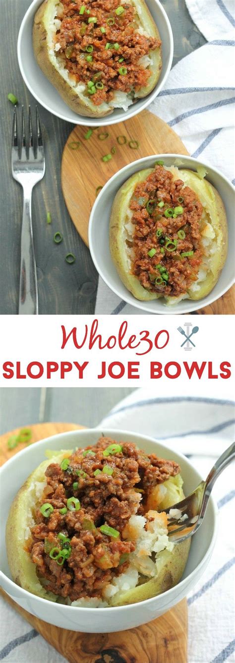 Whole30 Sloppy Joe Bowls Recipe Whole 30 Recipes Whole Food