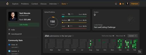 Leetcode Codingjourney Dsa Codelife Problemsolving Yash Marode