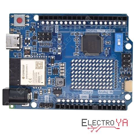 Placa De Desarrollo Uno R4 Wifi Compatible Con Arduino Electroya