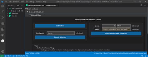 Neo Blockchain Toolkit Develop Debug Test Deploy Track And Manage Neo Blockchain Smart