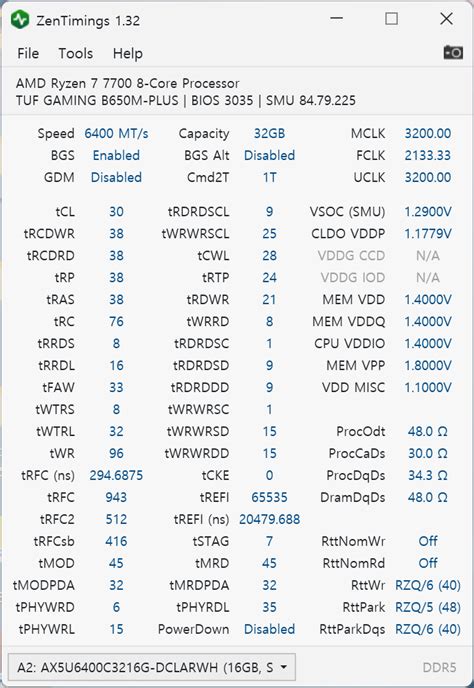 Ddr5 6400 램 Expo 약간의 트윅질 후 Aida64 Tm5 결과값 조드 Ddr5 6400 램 Expo 약간의 트윅질 후 Aida64 Tm5 결과값 조드