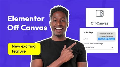 here is the new elementor off canvas widget in v3 22 beta youtube