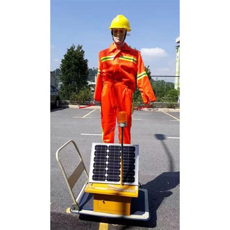 Traffic Dummy Solar Ex Stock In Malaysia Safety Guide Robot Shopee Malaysia