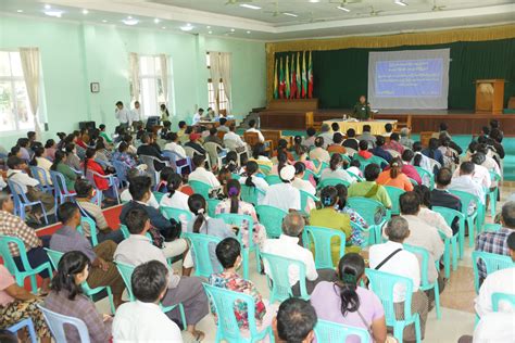 ဇေယျာသီရိမြို့နယ်အတွင်း ဒေသအသီးသီးမှ အကြမ်းဖက်ဖြစ်စဉ်များကြောင့် ယာယီနေရပ်စွန့်ခွာနေရသည့် ပြည