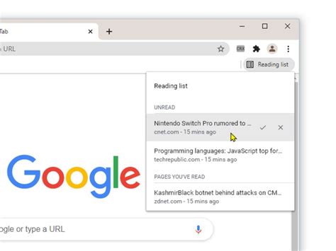 Introducing Chrome 86 Discover The Secret Read Later Feature