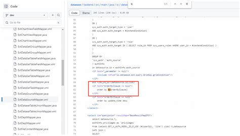 Dataease Has A Sql Injection Vulnerability That Can Bypass Blacklists · Advisory · Dataease