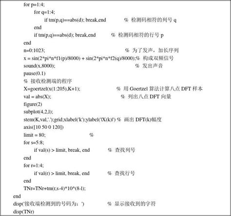 实验六数字信号处理在双音多频拨号系统中的应用文档之家