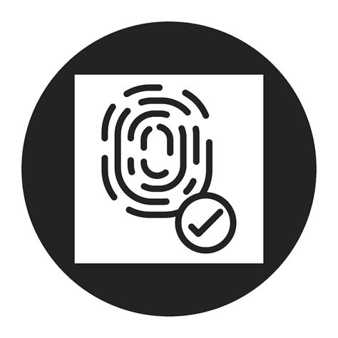 Premium Vector Biometrics Icon Vector Image Can Be Used For Information Security