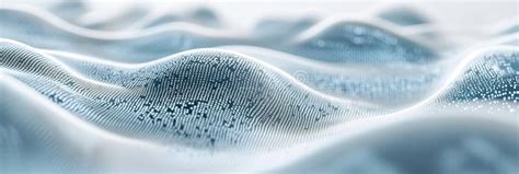 Fluid Waves Of Binary Code Create A Modern Tech Inspired Background In