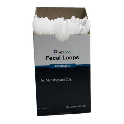 Vetone 601027 Adult Fecal Loops 100 Count