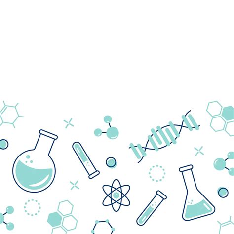 Premium Vector Chemistry Theme Background Illustration With Chemical