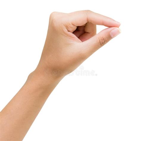 Ai Generated Illustration Of A Pinch Hand Gesture Stock Illustration