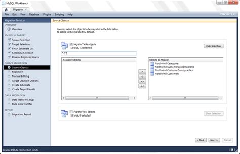 Mysql Mysql Workbench Manual 104 Microsoft Access Migration