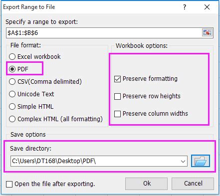 How To Save Each Sheet Of A Workbook As Separate Pdf In Excel