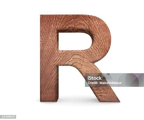3d 장식 나무 알파벳 대문자 R 0명에 대한 스톡 사진 및 기타 이미지 0명 갈색 개념 Istock