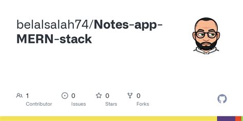 Github Belalsalah74notes App Mern Stack