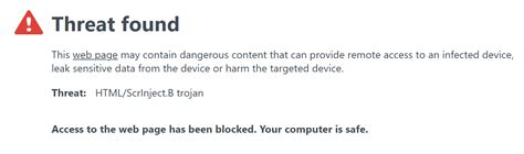 Website Detected Html Scrinject B Malware Finding And Cleaning Eset Security Forum